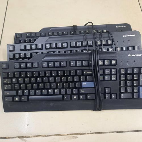 Jual KEYBOARD LENOVO KABEL USB KB1021 ORIGINAL BUILUP KONDISI NORMAL ...
