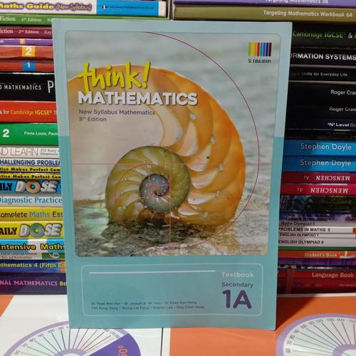 Jual Buku Original Think! MATHEMATICS Textbook Secondary 1A ( 8th ... Jual Buku Original Think! MATHEMATICS Textbook Secondary 1A ( 8th ...