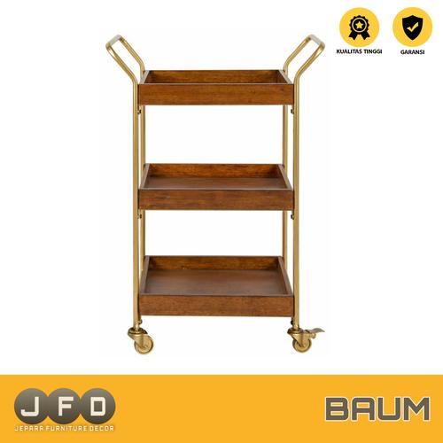 Promo Meja Troli Dapur Troli Hias Troli Industrial Baum Industrial Bar ...