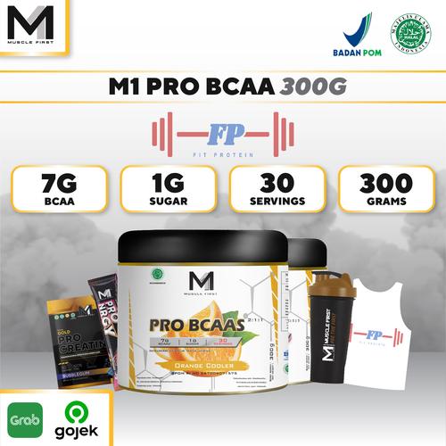 Jual Muscle First M1 PRO GOLD BCAA 300GR 300 gram bubuk powder rasa ...