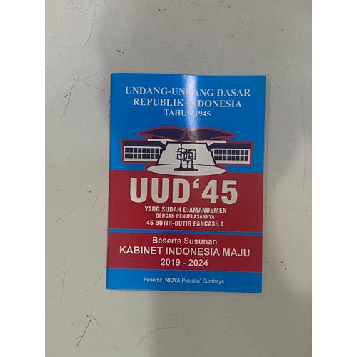 Jual Buku Undang Undang Dasar 1945 / UUD '45 Dan Amandemen - Kota ...