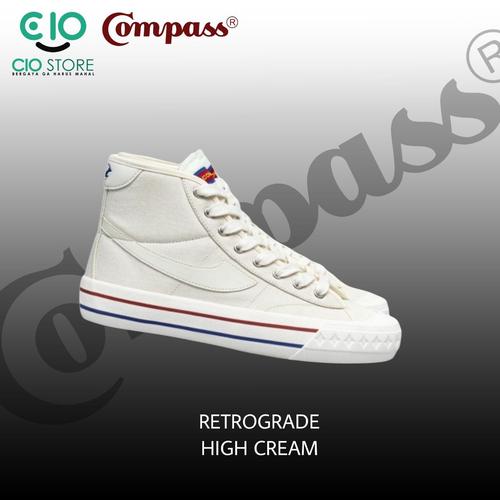 Jual SEPATU COMPASS RETROGRADE HIGH CREAM 100% ORIGINAL - REQ SIZE ...