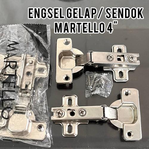Jual ENGSEL GELAP LEMARI RAK LACI SENDOK 4 INCH - MARTELLO - Kota Medan ...