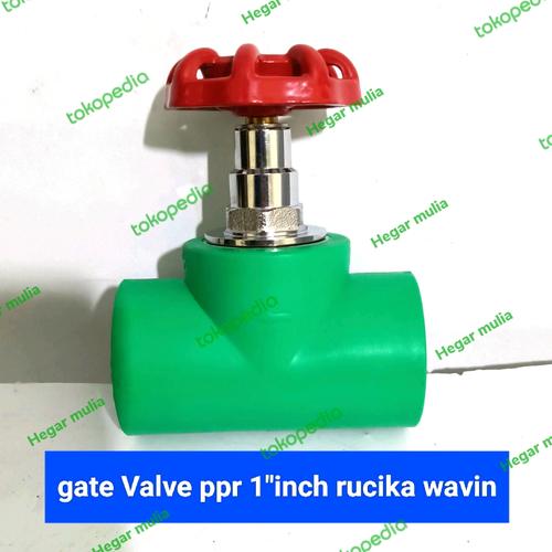 Jual Get valve ppr rucika 1" inci /dn32 GATE VALVE PPR RUCIKA KELEN - Jakarta Pusat - Hegar ...