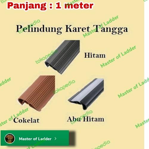 Jual Karet Anti Slip Tangga/Pelindung Karet Anak Tangga/Step nosing ...