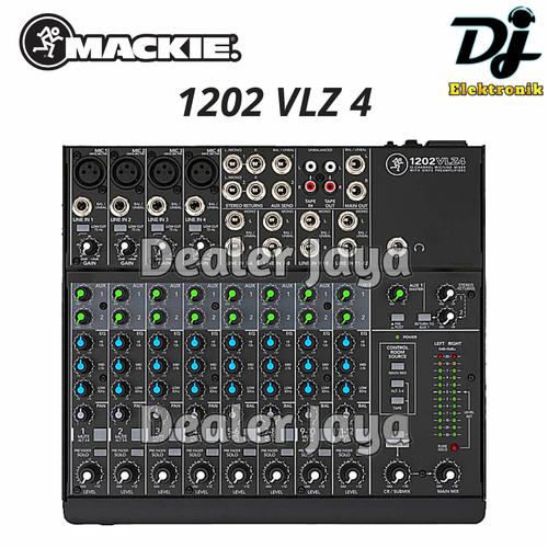 Jual Mixer Analog Mackie 1202 VLZ4 / 1202 VLZ 4 / 1202VLZ4 - 12 channel ...