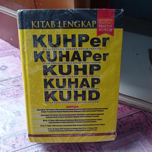 Jual BUKU KITAB LENGKAP. KUHPER. REFERENSI PENTING PRAKTISI HUKUM ...