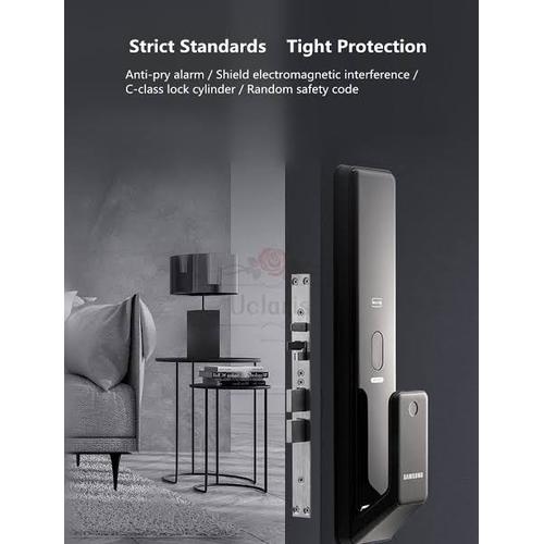 Jual Smart Door Lock SHS-P50 samsung black phantom limited edition ...