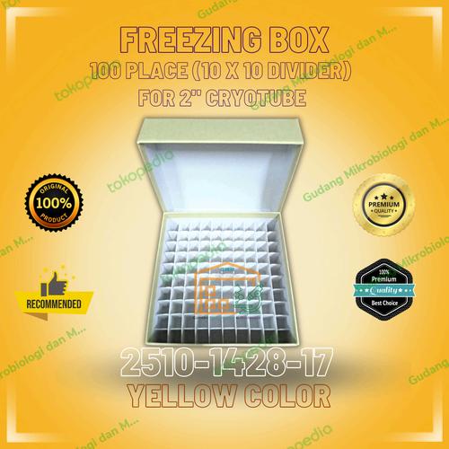 Jual Cardboard Freezing Box 100 Place(10x10 divider),for 2"Cryotube ...