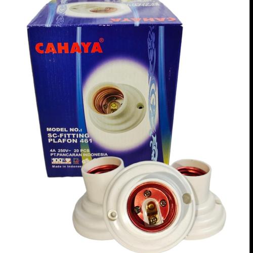 Jual Fitting Lampu Plafon Bulat Kecil SZMR 805 / Fitting Flafon Bulat ...