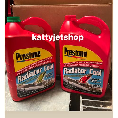 Jual air radiator prestone coolant 4l merah hijau - 1galon merah - Kab ...