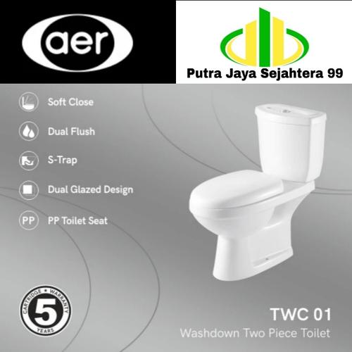 Jual AER Toilet Seat / Kloset Duduk TWC 01 - Kab. Gresik - Putra Jaya ...