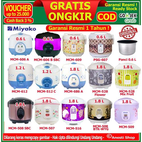 Jual Rice Cooker Magic Com Ricecooker Magicom Megicom Mejikom Miyako 1. ...