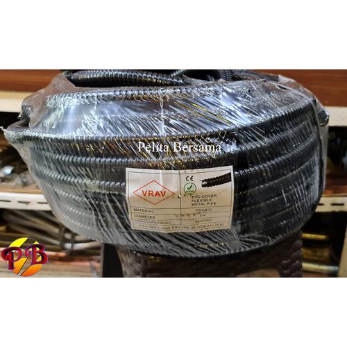 Jual Flexible Metal Pipe 3/4 inch / Flexible Conduit 3/4 inch (50 M ...