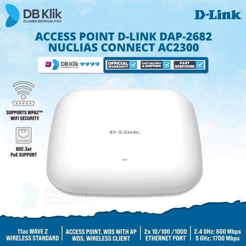 Promo Access Point D-Link DAP-2682 Nuclias Connect AC2300 Wave2 ...