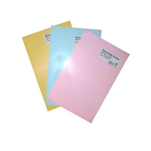 Jual KERTAS CONCORDE/KERTAS SERTIFIKAT UKURAN F4 BAMBOO - Merah Muda ...