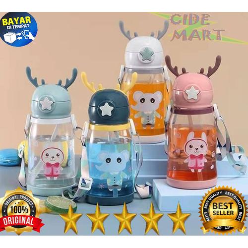 Jual Botol Minum Anak Tanduk Rusa Botol BPA Free Botol Anak Anti Tumpah ...