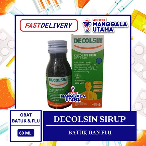Jual DECOLSIN SIRUP OBAT BATUK & FLU ISI 60 ML - Kota Palembang ...