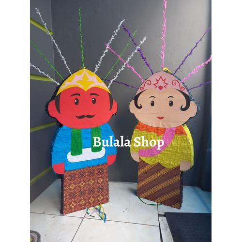 Jual Pinata Pukul / Pinata Karakter / Pinata Pesta Motif Ondel Ondel 2 ...