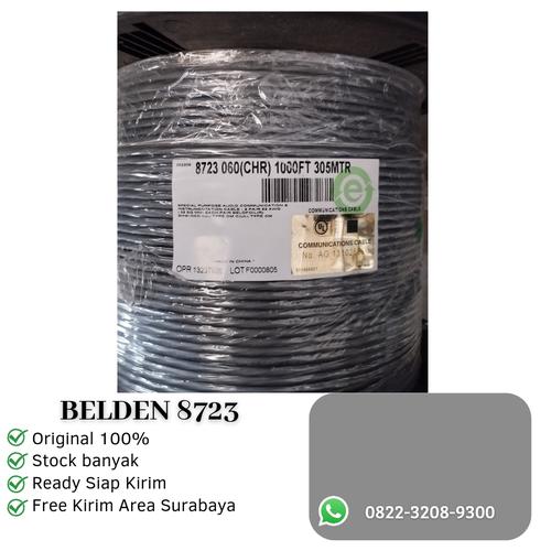 Jual KABEL BELDEN 8723 Multi-Conductor - Shielded Twisted Pair 22AWG 305M - Kota Surabaya ...