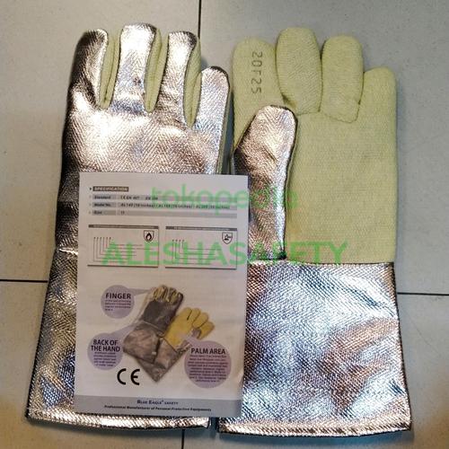 Jual Aluminized Glove AL145 Mrek Blue Eagle Original - Putih, 16 inch ...