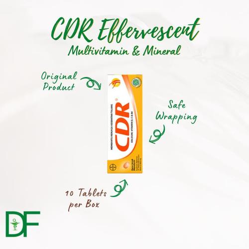Jual CDR EFFERVESCENT 10 TABLET | MULTIVITAMIN & MINERAL - Kota Serang ...