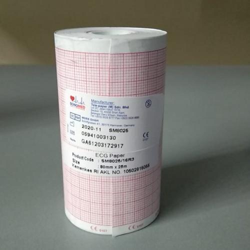 Jual SONOMED KERTAS EKG / PAPER ECG - ROLL - 80mm x 25m - Kota Medan ...