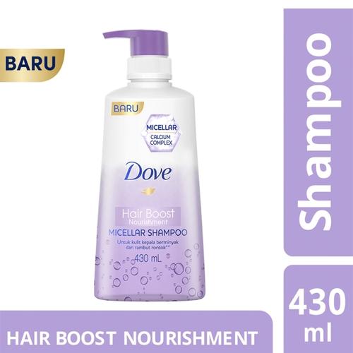 Jual DOVE Micellar Shampoo Hair Boost Nourishment Rambut Rontok 430ml - Jakarta Barat - Rivela ...