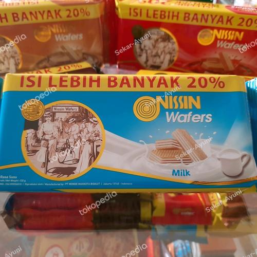 Jual nissin wafer milk susu 145 gr wafer rasa susu nissin biru - Kota Tangerang - Sekar-Ayuni ...