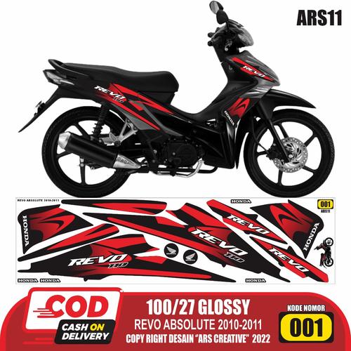 Jual Sticker Striping Decal Honda Revo Absolute 2010-2011 Variasi ...