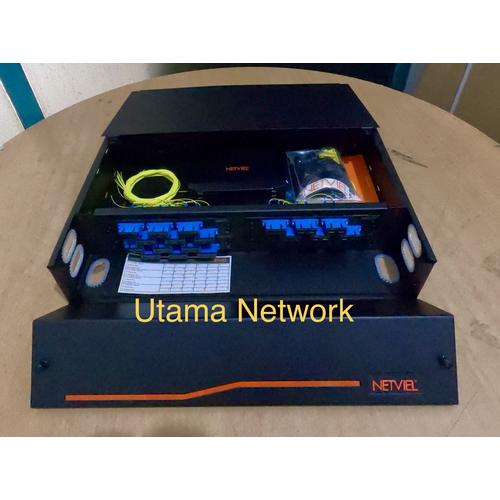 Jual NETVIEL OTB Rackmount 36port SC + Pigtail /NVL-OTB-RM-48/36-SM-SC ...