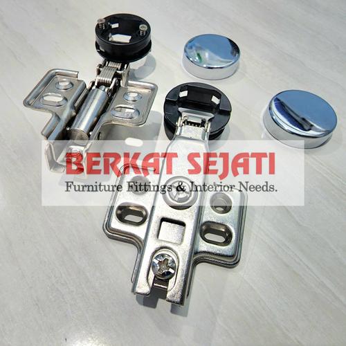 Jual Engsel Kaca Engsel Sendok Kaca Slow Motion Soft Close Hidrolik ...