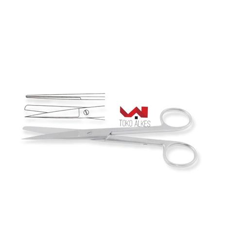 Jual Gunting Operasi Tajam Tumpul Lurus 14cm / Gunting Bedah 14 cm ...