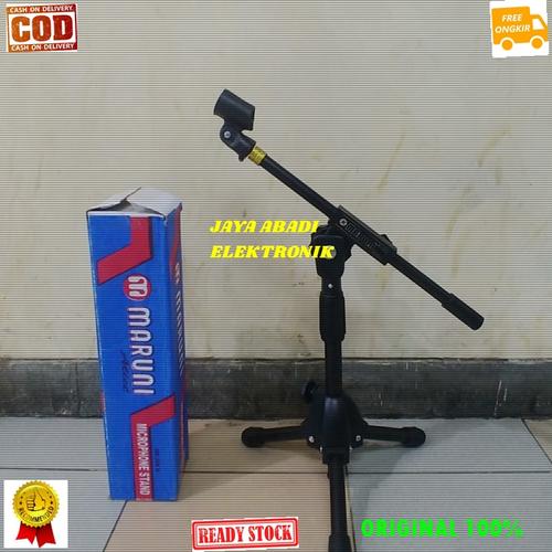Jual ORIGINAL STAND MIC BESI 80 CM STANDING KAKI TIGA HOLDER MIK ...