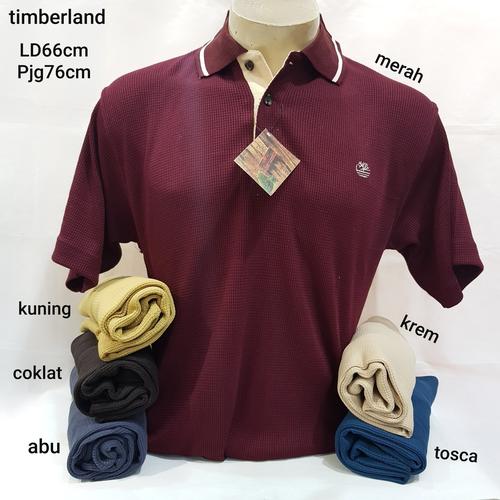 Jual kaos kerah polo pria branded polos merah hitam putih besar XL ...