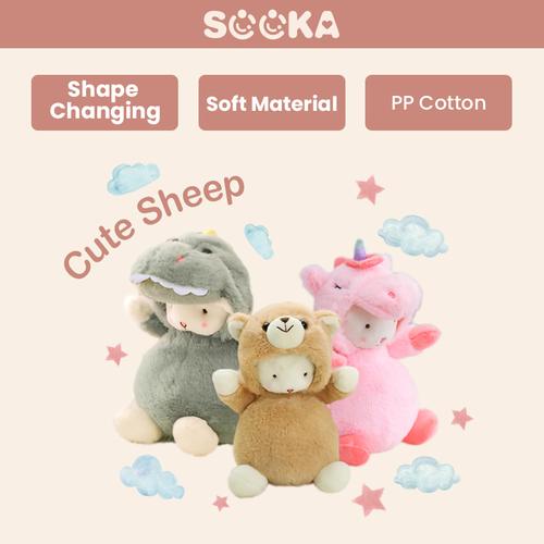 Jual Sooka Boneka Cute Domba Mainan Boneka Mewah Domba - Transform ...