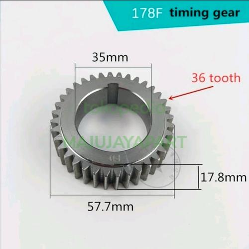 Jual crank gear timing gear diesel engine 178F 36 gigi - Jakarta Barat ...