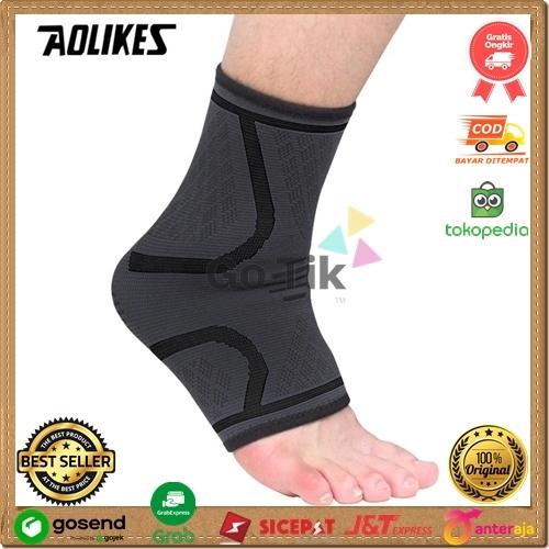 Jual 7132 AOLIKES ANKLE SUPPORT SLEEVE WRAP PAD DEKER PELINDUNG ENGKEL ...