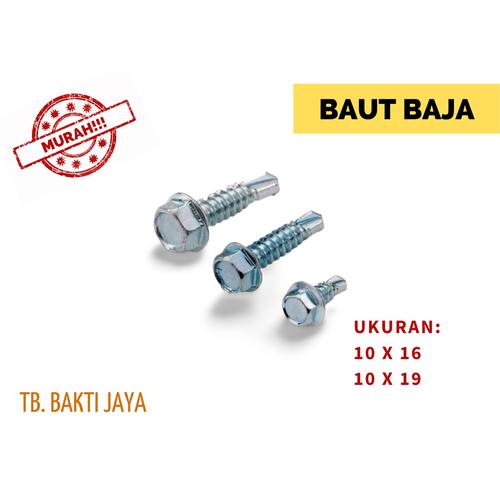 Jual BAUT / BAUT BAJA / BAUT BAJA RINGAN / SKRUP BAJA WILSON 10X16 ...