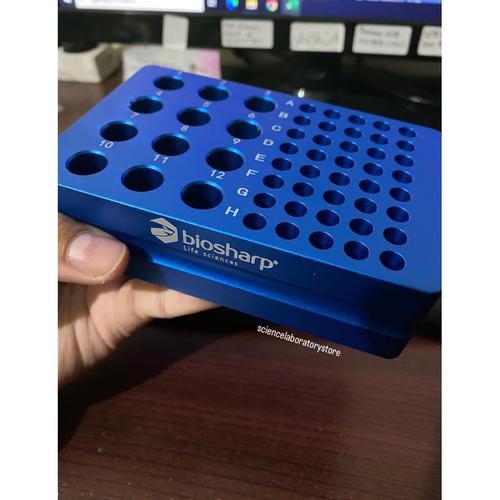 Jual Microtube and PCR Cooling Block / Rack Aluminium 0.2ml, 1.5 ml/2.0 ...