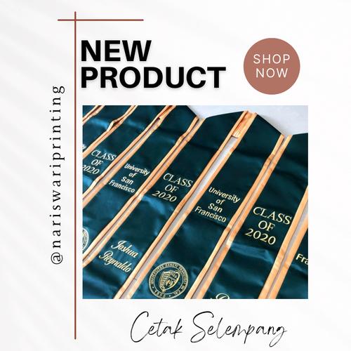Jual Cetak Selempang Graduation Custom - Kab. Tangerang - Nariswari ...