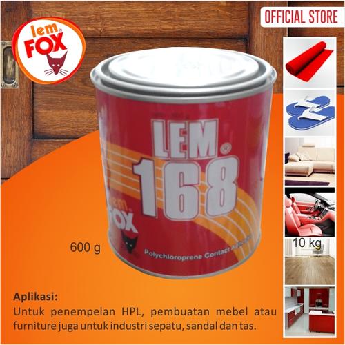 Promo Lem Fox Lem Kuning Lem HPL 168 Kaleng 600 gram - Jakarta Barat ...