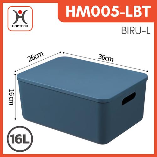 Promo Storage Organizer Box / Container Keranjang Penyimpanan - BLUE ...