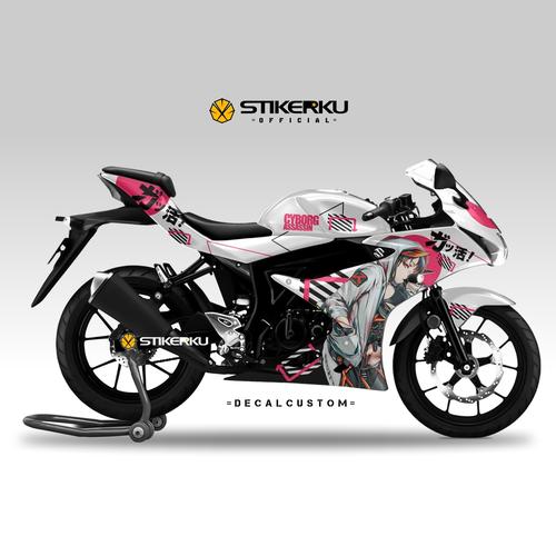 Jual DECAL GSX R150 CUSTOM / DECAL STIKER FULL BODY SUZUKI GSX 150 R ...