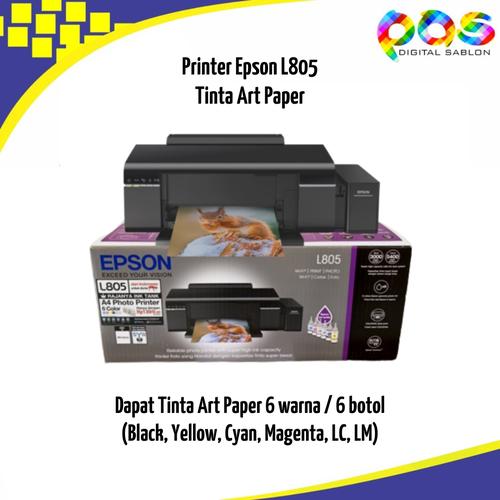 Jual Printer Epson L1210 Upgrade Tinta Art Paper / Printer Sablon F4 ...