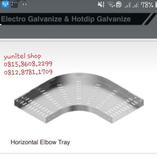 Jual horizontal elbow cable tray ukuran 50x50 electro - Jakarta Utara ...