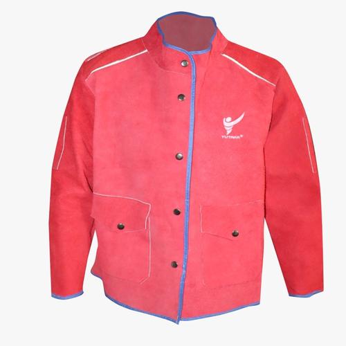 Jual Jaket Las Welding Kulit Yutaka Jaket Las Safety Welder Men - Merah ...