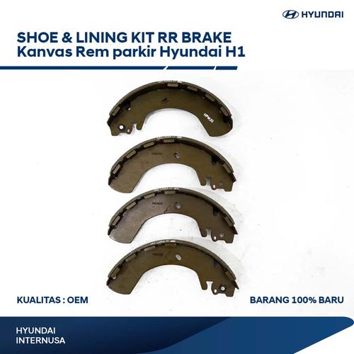 Promo SHOE & LINING KIT RR BRAKE Kanvas Rem parkir Hyundai H1 ...