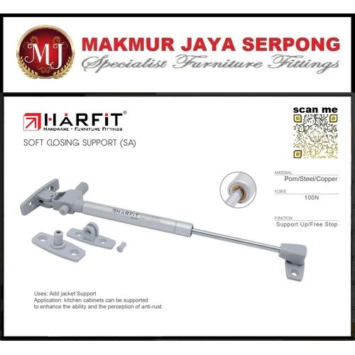 Jual Gas Spring 100 N HARFIT - Engsel Hidrolik Slowmotion Pintu Kabinet ...