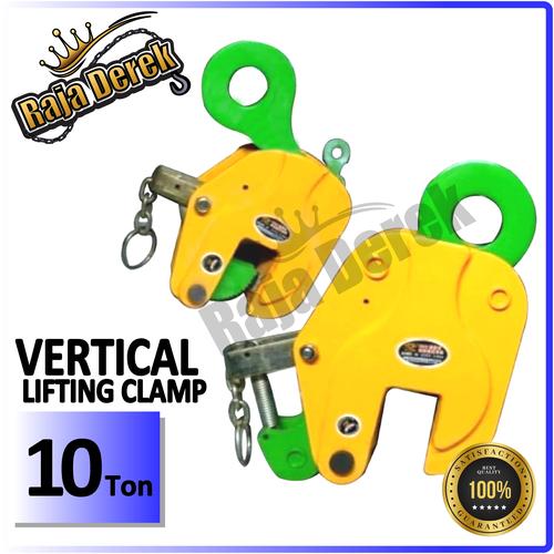 Jual Vertikal Lifting Clamp Cap. 10 Ton / Klem Besi 10 Ton - Jakarta ...